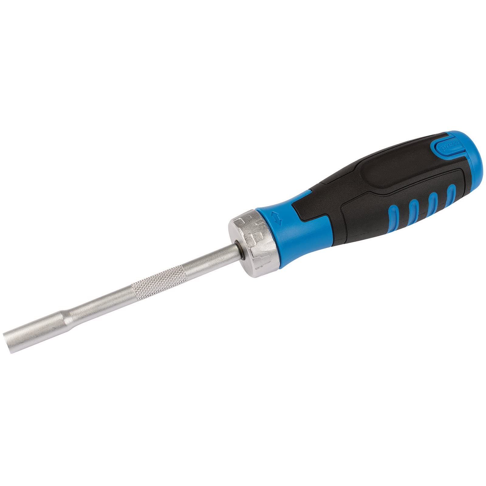 Draper 13 Piece Ratchet Screwdriver Set | Internal Storage | 12x25mm Bits | DIY Home Professional and Car Kit | Flathead, Cross Slot, Hex and Tx-Star Hand Tools | 70442