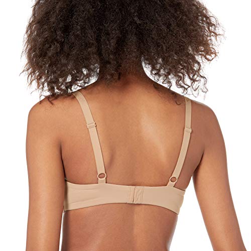 Amazon Essentials Women's Wireless Bra, Camel, 32A