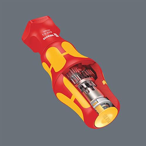 Wera 05057481001 827 T i Kraftform Turbo blade holding handle, 9.0 x 125 mm