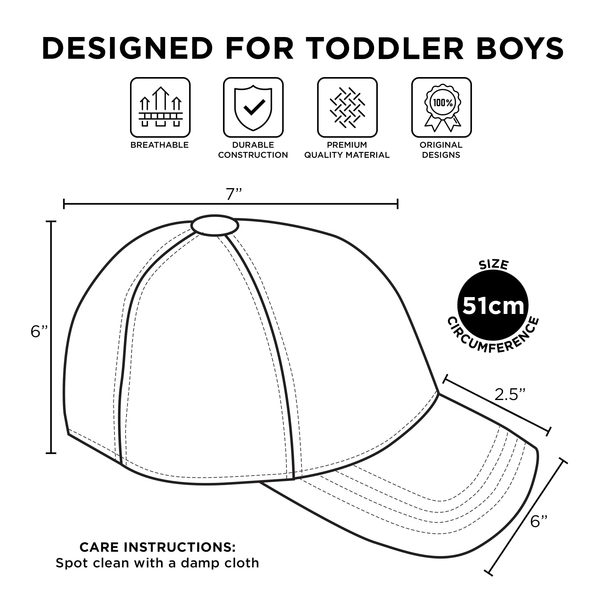 Sesame Street Boys Baseball Hat, Elmo, Abby Cadabby & Bart Simpson Adjustable Cap For Toddler Ages 2-4 Or Kids Ages 4-7