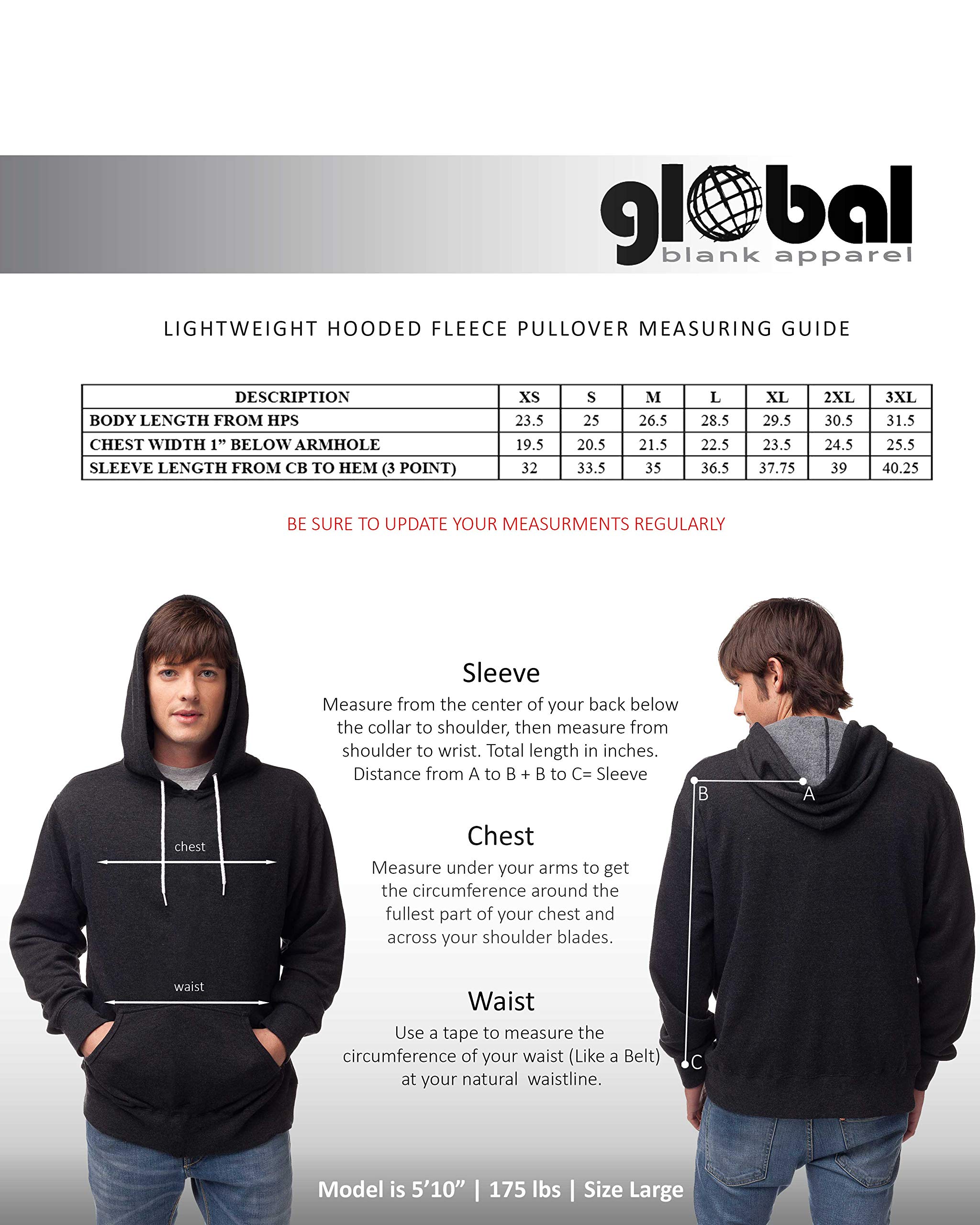 Global Blank Mens Pullover Hooded Sweatshirts Plain Hoodie for Men and Women Sweatshirt Hoodies, Camo Black, X-Large