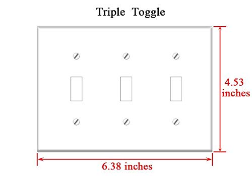 Switch Plate Triple Toggle - Turtle Criss-Crossed Africa Senegal Tortie Carapace