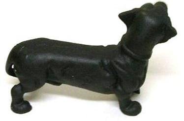 Cast Iron Dachshund Doorstop by GSM