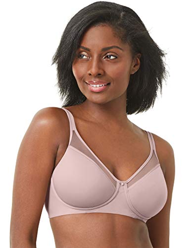 Bali Women's One Smooth U Ultra Lite Spacer Wireless Bra DF3440, Gloss, 36C