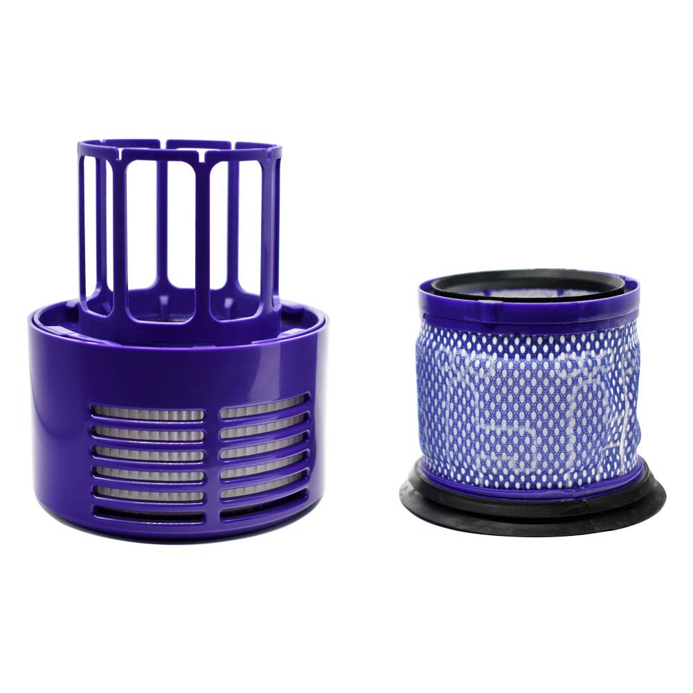 4-PACK Replacement HEPA Filters Compatible with Dyson V10 Vacuum,Compare to Part # 969082-01 or # DY-969082-01 - Fre.Filtor