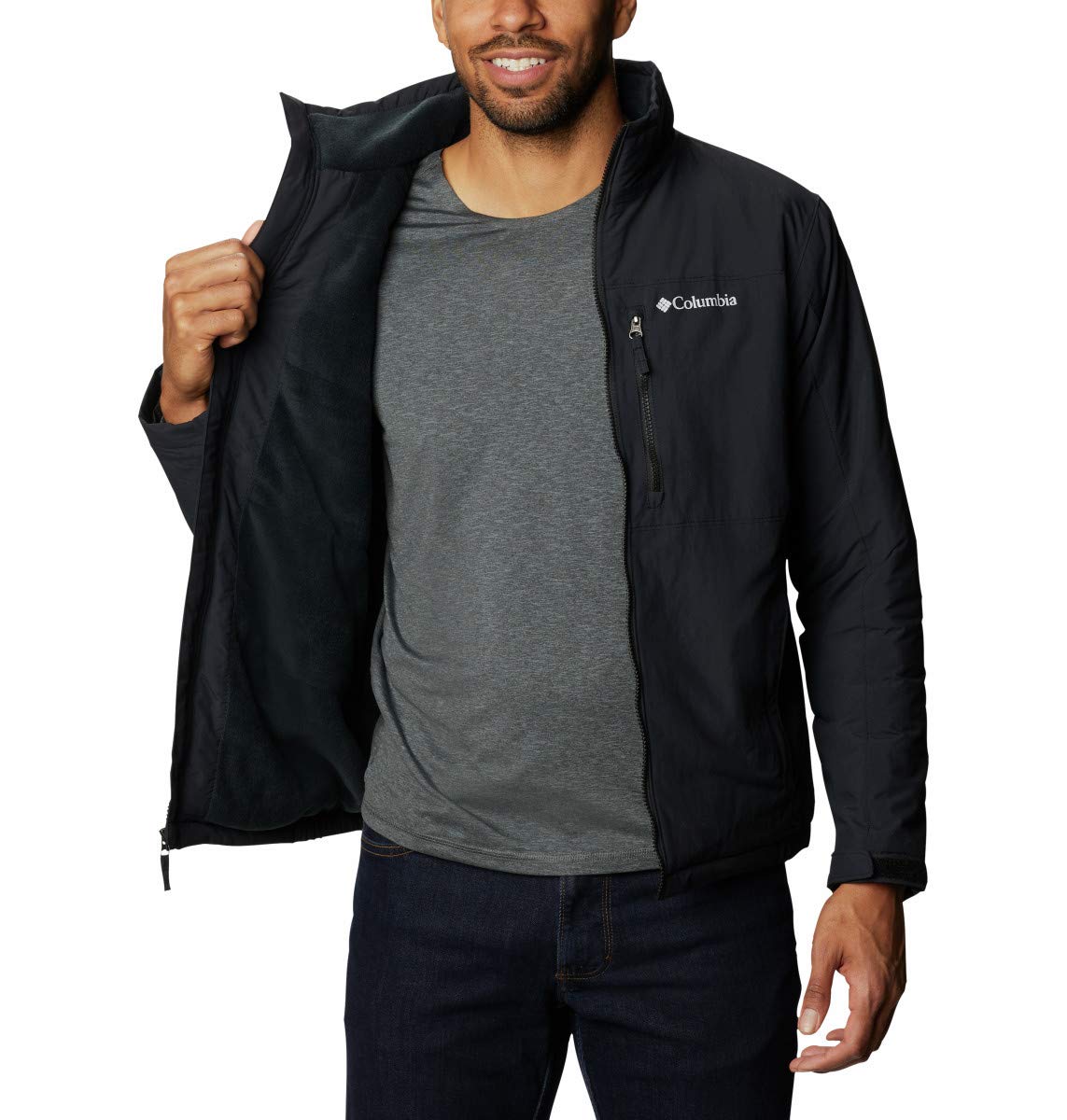 Columbia Men's Northern Utilizer Jacket, Black, X-Large