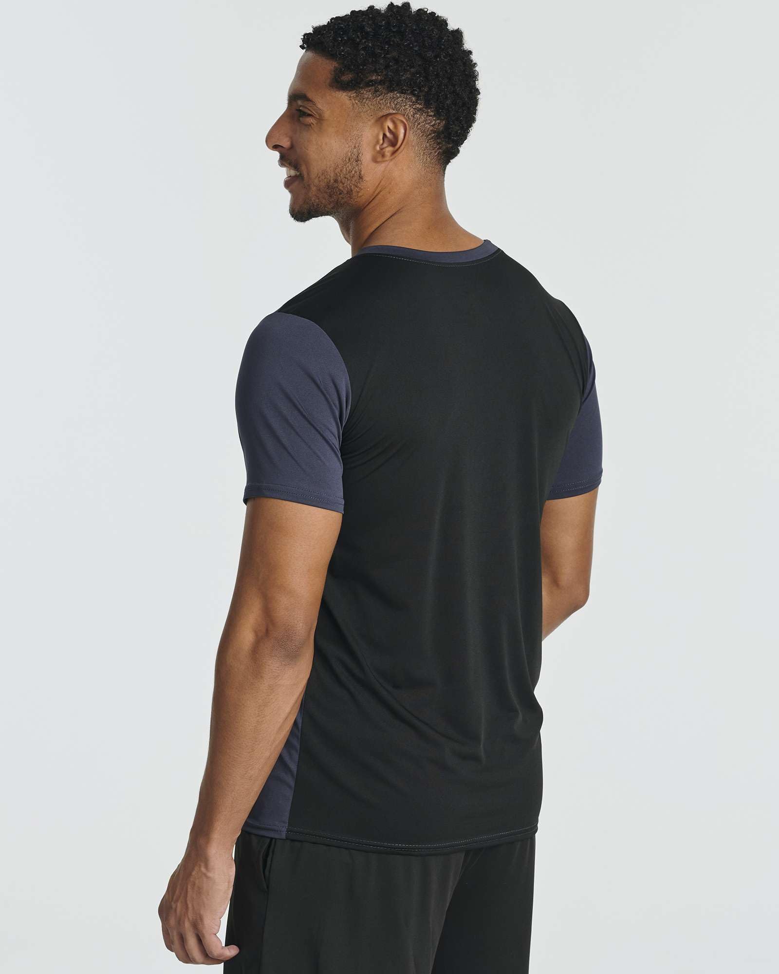 Real Essentials - Pack of 5 Men’s Active Quick Dry Fit Crew Neck T-Shirts Athletic Gym Workout Short Sleeve Tee Tops Camisas para Hombres Summer - XX-Large - Set 15