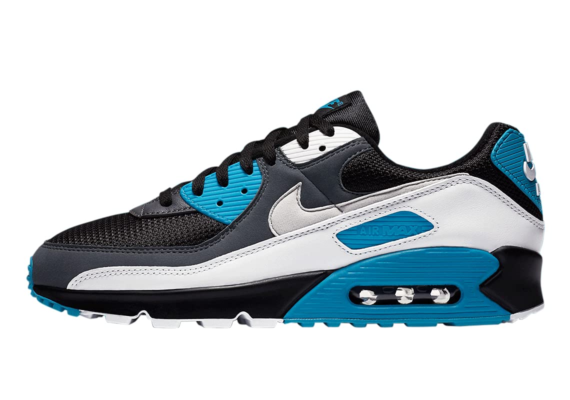 Nike Men's Running Shoe, Black Neutral Grey Dk Grey White Laser Blue MTLC Silver, 11