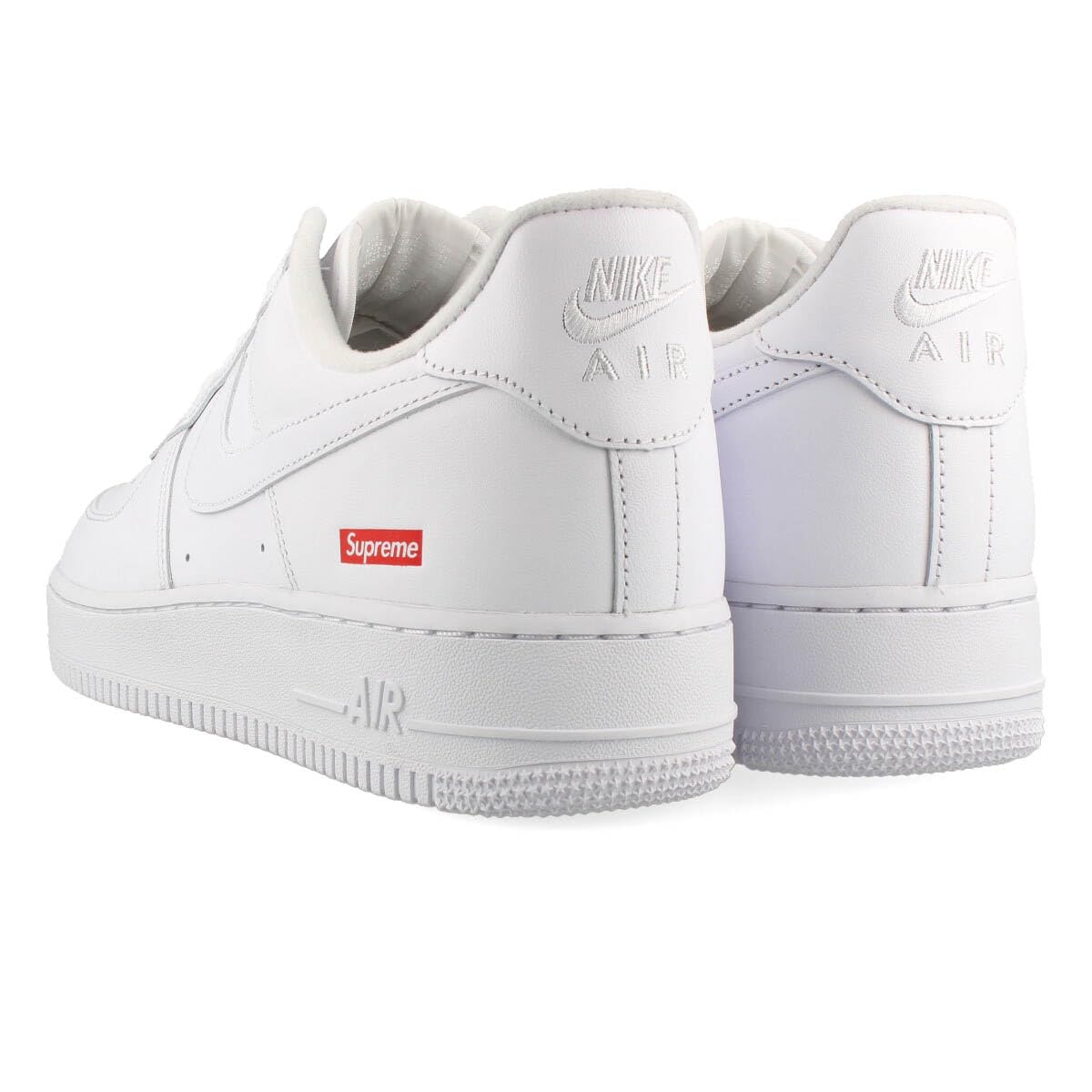 Nike Mens Air Force 1 Low CU9225 100 Supreme - Mini Box Logo White - Size 12