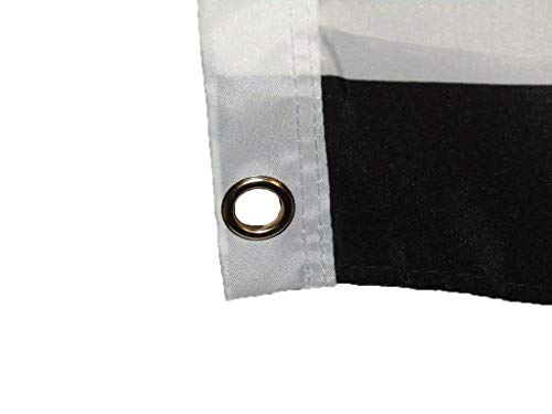 Trade Winds 3x5 USA Thin Gray Line American Correction Officer Law Enforcement Flag Grey Premium Fade Resistant