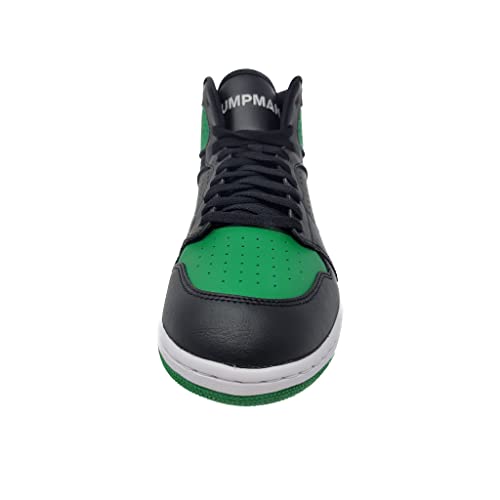 Nike Men's Jordan Access Shoes, White/Black-aurora Green, 12