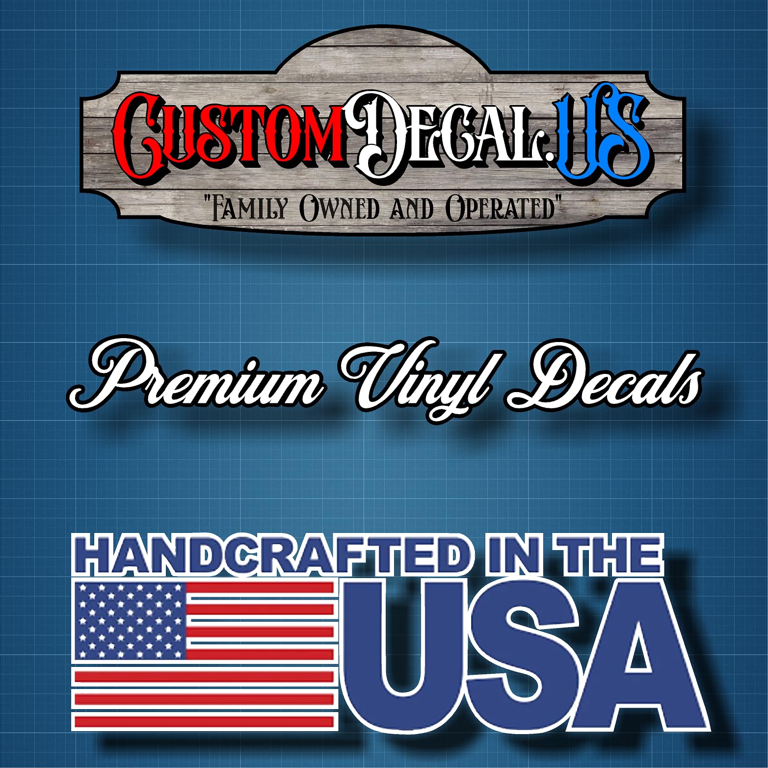 American Flag Cross (I56) Grey Line Corrections Decal Sticker Distressed Car Laptop/Netbook Window 4" Inch- by CustomDecal US