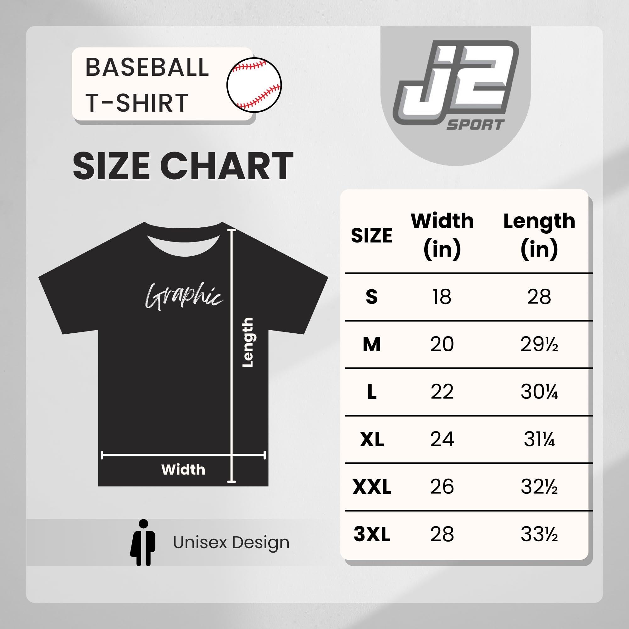 J2 Sport Atlanta Baseball T-Shirt β Men & Women Short Sleeve T Shirt Tee Tshirt
