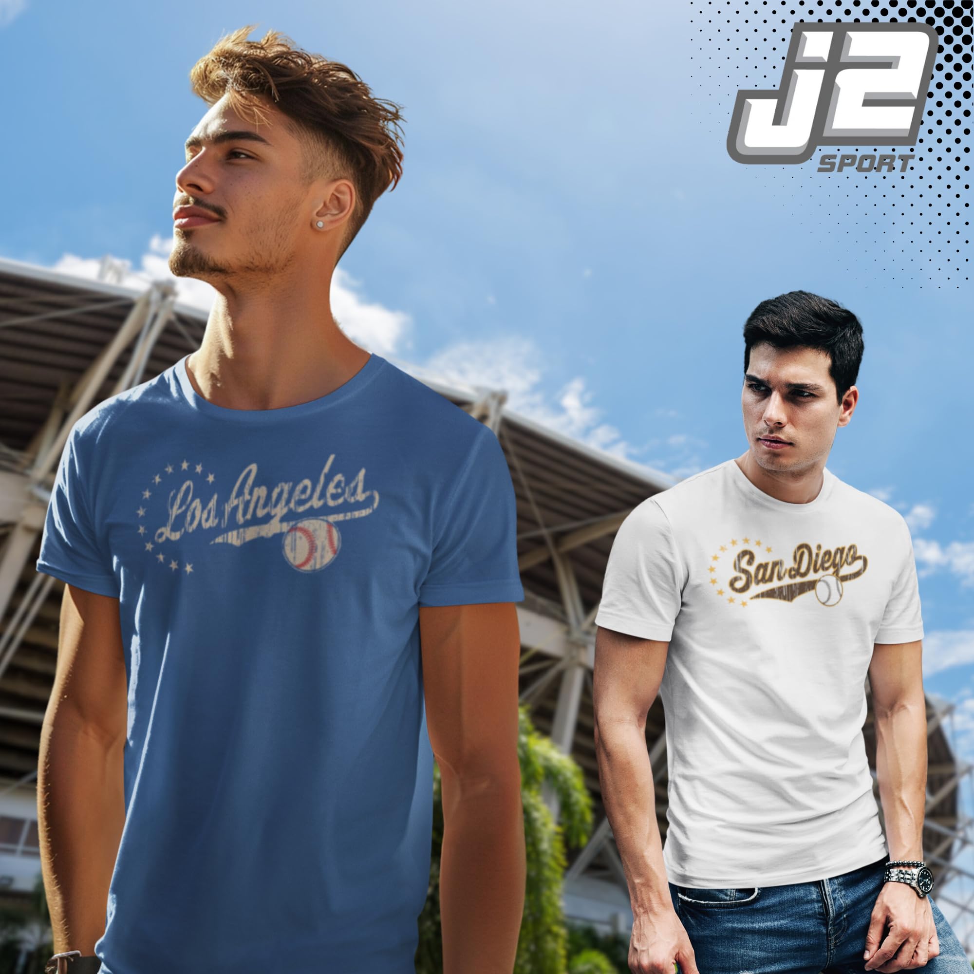 J2 Sport Atlanta Baseball T-Shirt β Men & Women Short Sleeve T Shirt Tee Tshirt