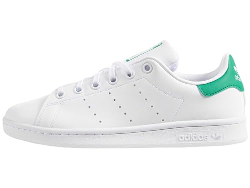 adidas Kids Stan Smith (End Plastic Waste) Sneaker, White/White/Green, 9 US Unisex Toddler