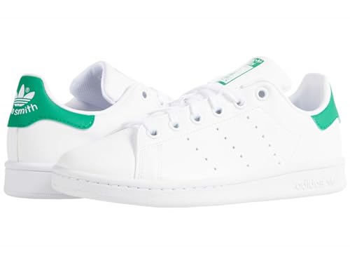 adidas Kids Stan Smith (End Plastic Waste) Sneaker, White/White/Green, 9 US Unisex Toddler