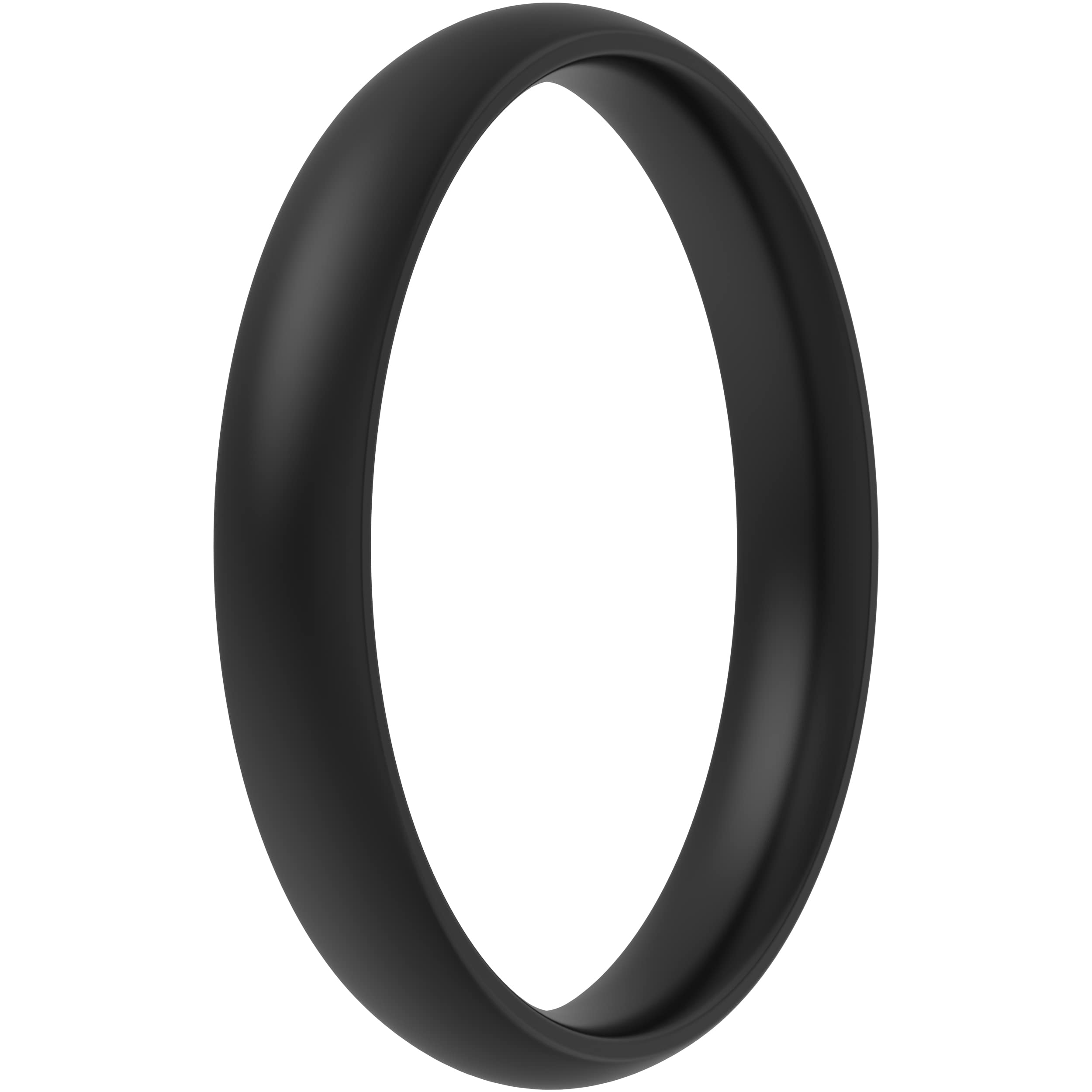 ThunderFit Super Thin Stackable Silicone Rings Wedding Bands for Women 3mm Wide 1.5mm Thick - 1/4/8/12/16 Variety Multipack