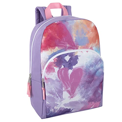 Trail maker 24 Pack Wholesale Kids Backpacks for Boys, Girls Bulk Backpacks with Fun Patterns, Adjustable Padded Straps