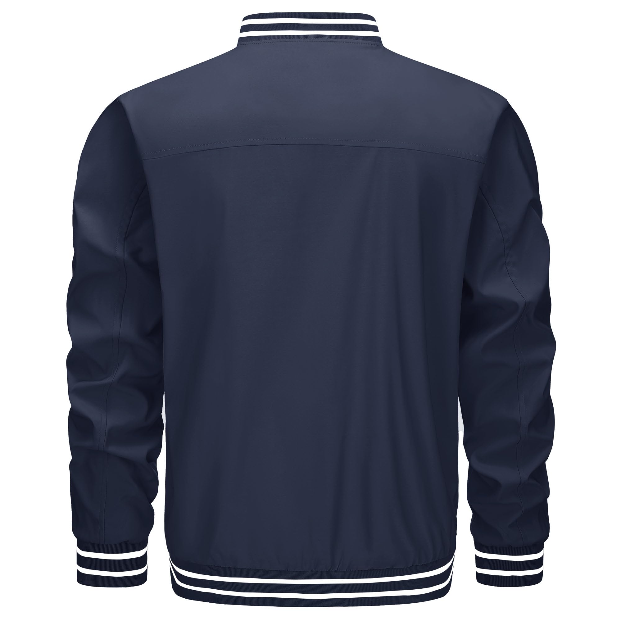 TACVASEN Mens Jackets Lightweight Men's Jackets Stylish Men's Casual Jacket Outdoor Windbreaker Lightweight Bomber Coats Hiking Jacket