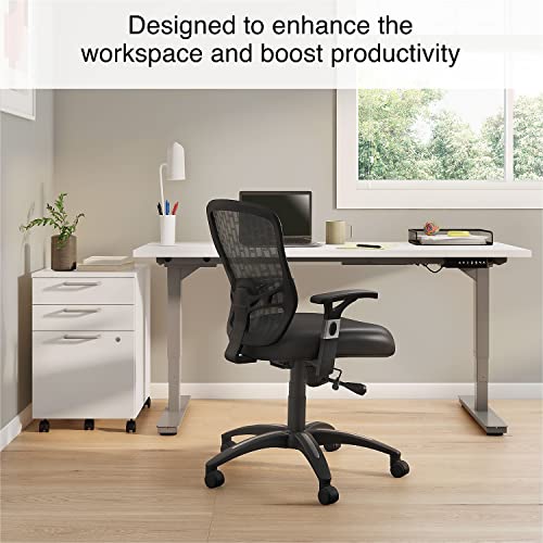 STAPLES 934100 Corvair Luxura Mesh Back Task Chair Black