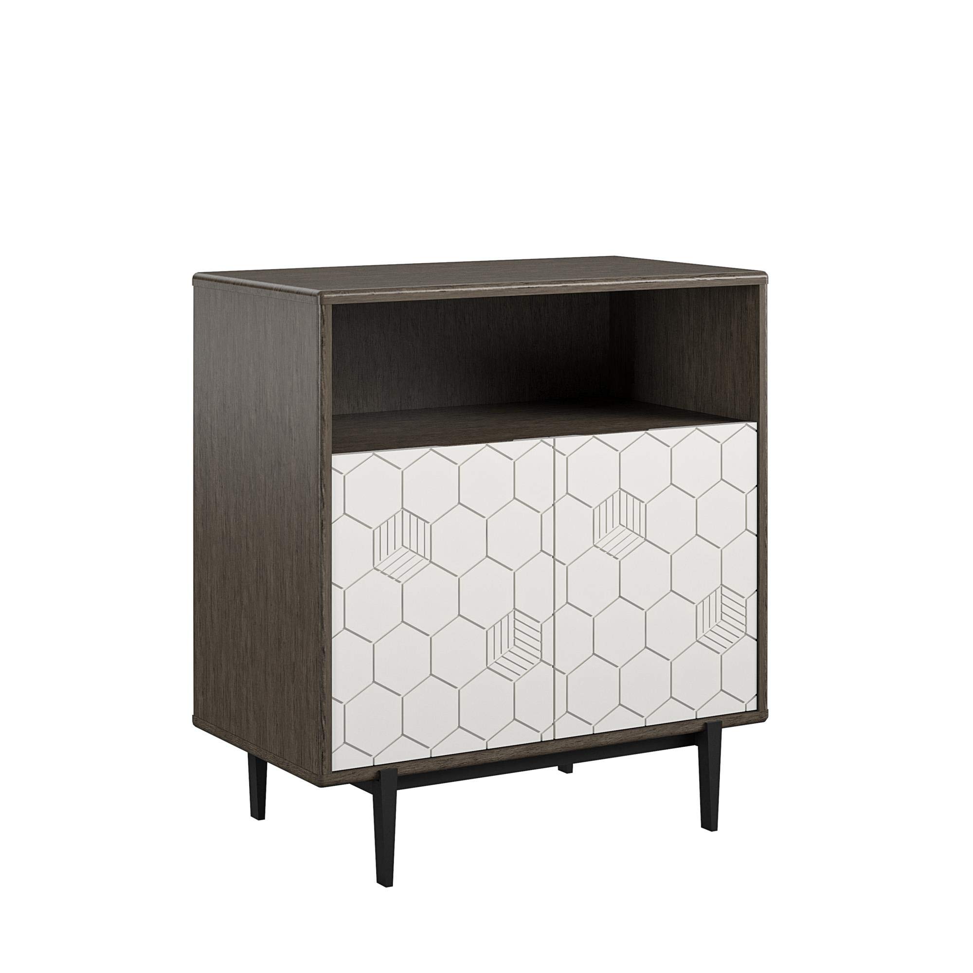 CosmoLiving by Cosmopolitan Olivia 65", Black TV Stand