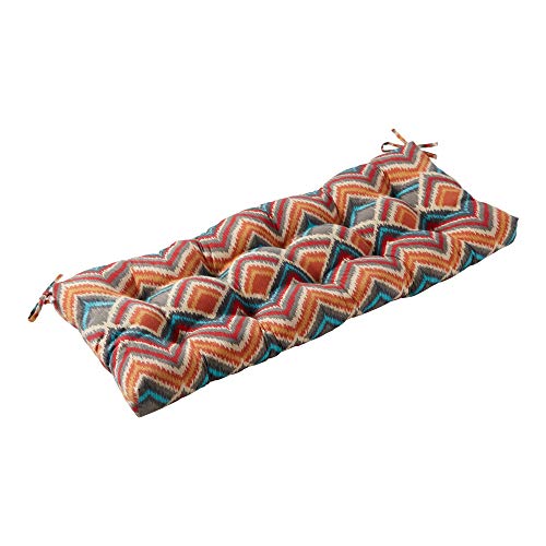 Greendale Home Fashions Outdoor 51x18-inch Bench Cushion, Set of 1, Aztec