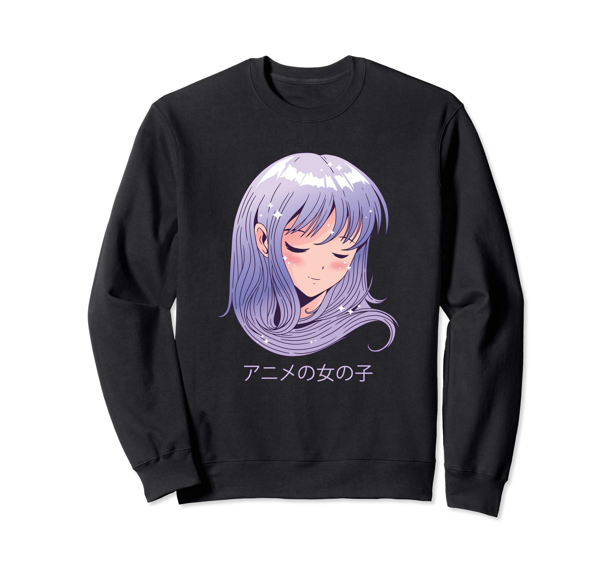 Anime Pastel Girl Kawaii Manga Japanese Aesthetic Clothing Sweatshirt