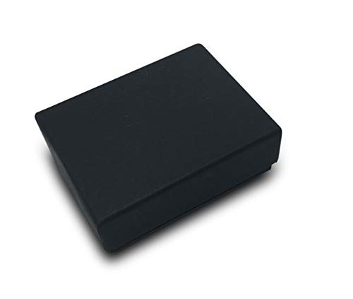 TheDisplayGuys 25-Pack #11 Cotton Filled Cardboard Paper Jewelry Box Gift Case - Matte Black (2 1/8" x 1 6/8" x 3/4")