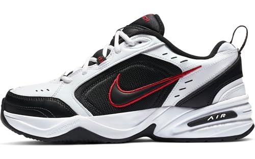 NIKE Men's Low-Top, White Black Varsity Red, 11