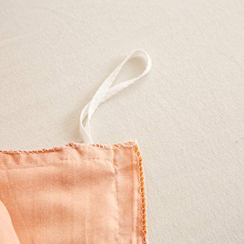 YFISAN Bohemian Duvet Cover Set Queen Size Orange Full Boho Comforter Cover Set Western 3 Pieces Geometric Lightweight Soft Breathable Farmhouse Bedding Duvet Cover Set White (Style 4, Queen,90"x90")