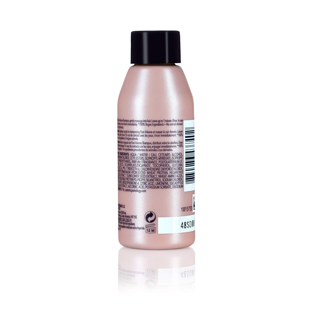 Pureology Pure Volume Conditioner | For Flat, Fine, Color-Treated Hair | Restores Volume & Movement | Sulfate-Free | Vegan | Updated Packaging | 1.7 Fl. Oz. |