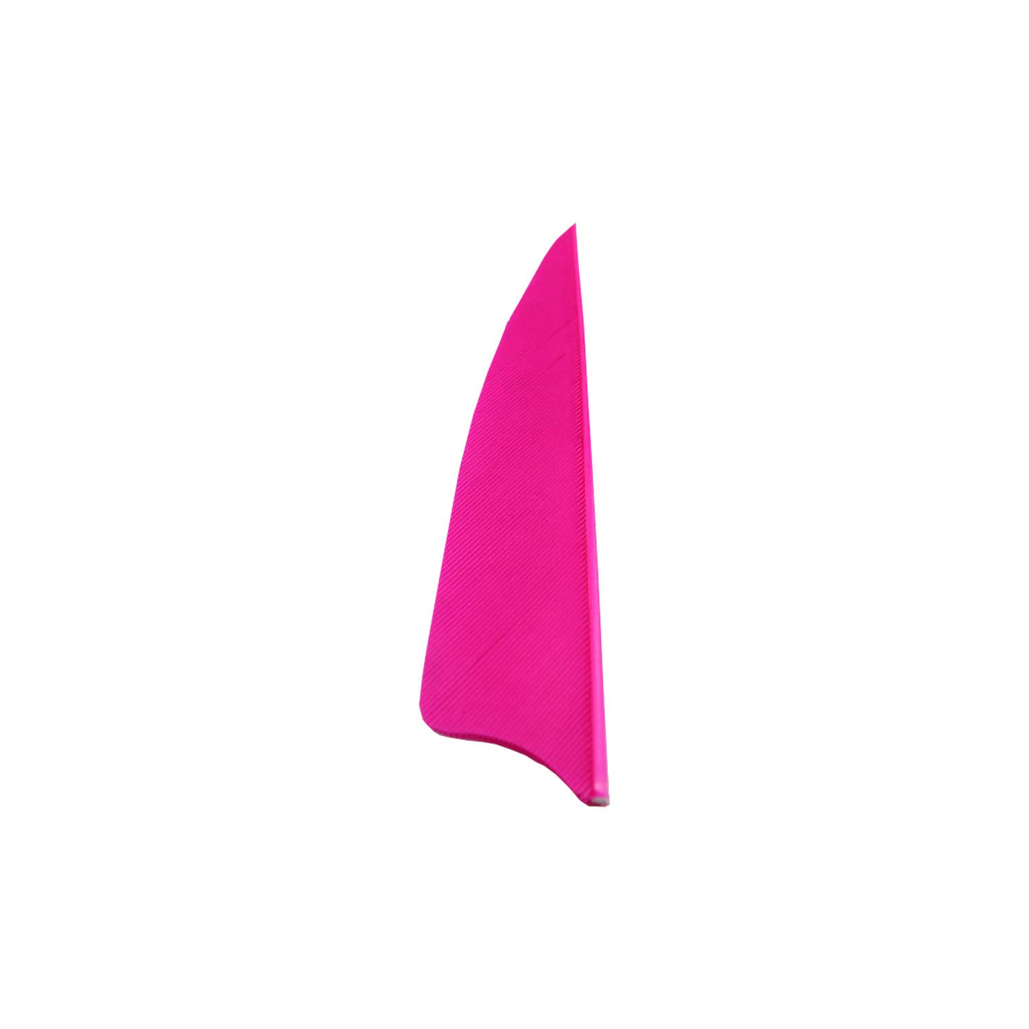 M.SJUMPPER ARCHERY Arrows 3 Inch Real Feathers Fletching with Shield Cut for DIY Hunting Shooting Shafts (36 Pack) (Pink)