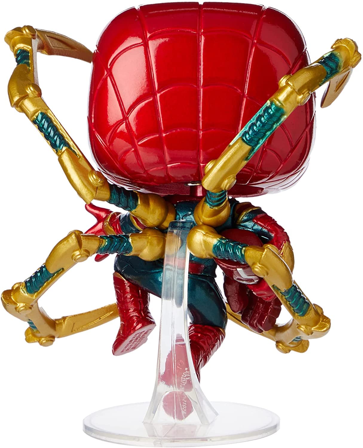 Funko POP Marvel: Avengers Endgame - Iron Spider with Nano Gauntlet Pop! Vinyl Figure (Bundled with Compatible Pop Box Protector Case), Multicolored, 3.75 inches