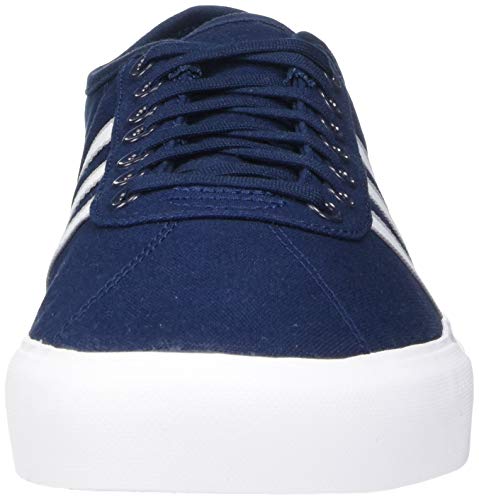 adidas Originals Unisex Delpala Sneaker, Navy/White/Glory Grey, 6 US Men