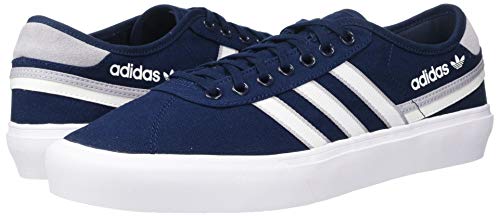 adidas Originals Unisex Delpala Sneaker, Navy/White/Glory Grey, 6 US Men