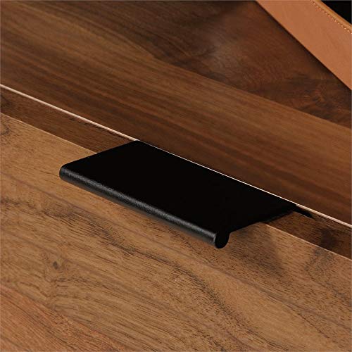 Sauder Harvey Park Engineered Wood Lateral File Storage Cabinet in Grand Walnut