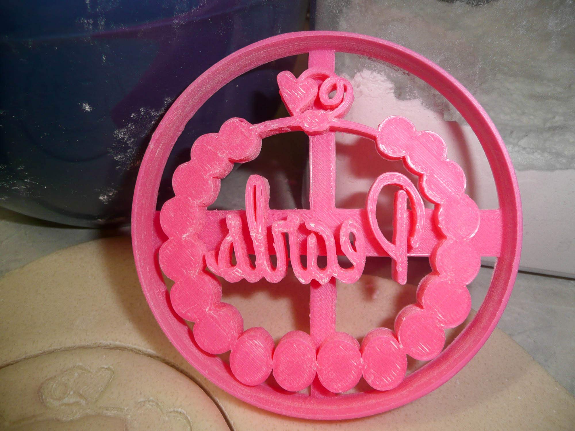 PUTTERS OR PEARLS GENDER REVEAL BABY SHOWER SET OF 3 COOKIE CUTTERS MADE IN USA PR1436