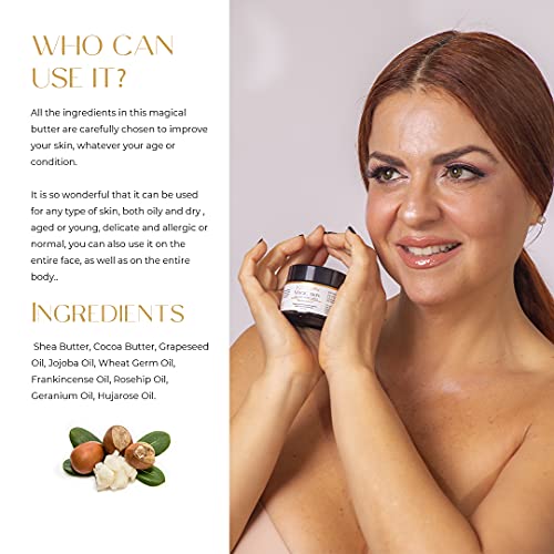 JESSICA WELLNESS β Magic Skin Moisturizer Cream for Sensitive Skin, Dry Skin and Other Skin Types, Face and Body Skin Moisturizer for All Ages (2 oz)