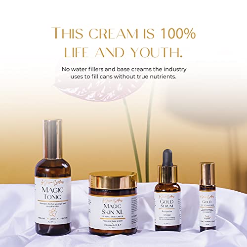 JESSICA WELLNESS β Magic Skin Moisturizer Cream for Sensitive Skin, Dry Skin and Other Skin Types, Face and Body Skin Moisturizer for All Ages (2 oz)