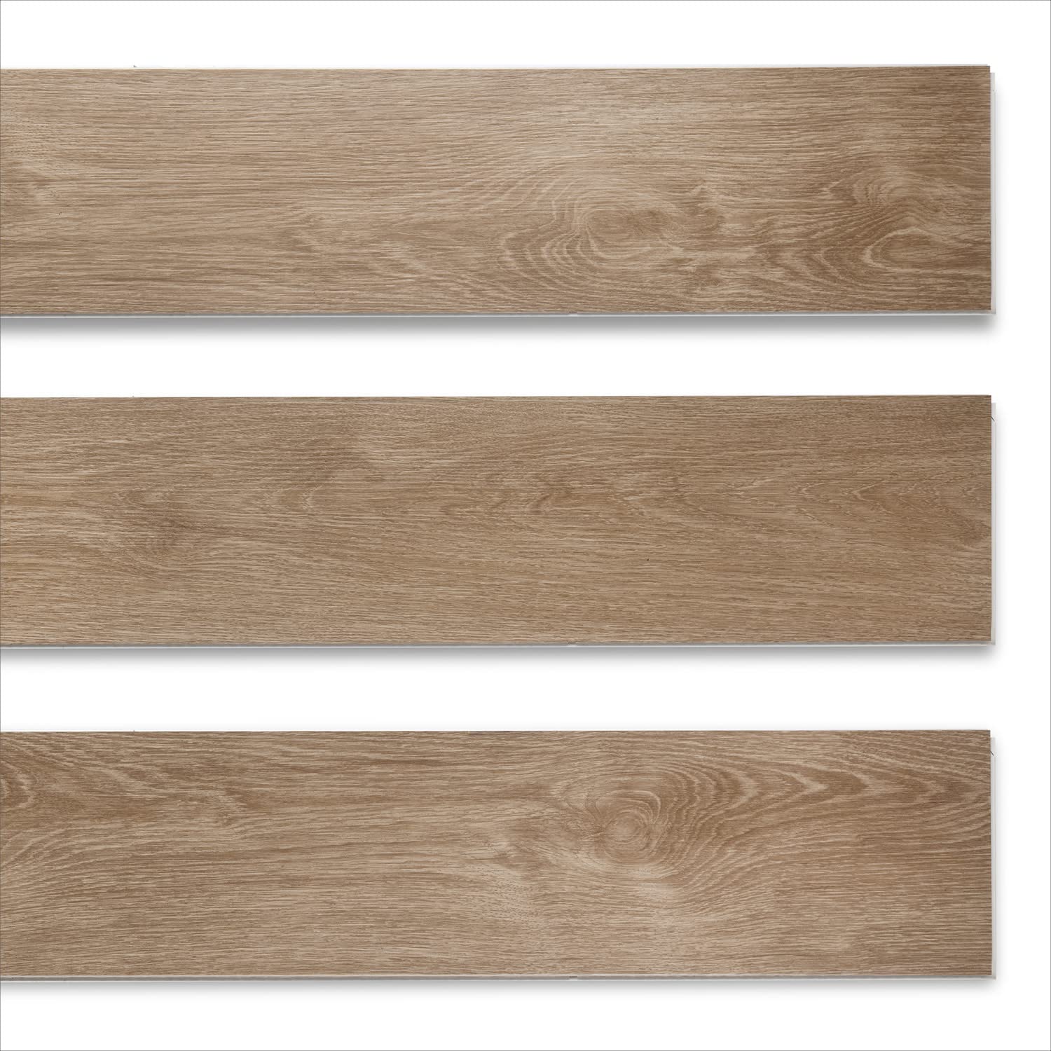 Lucida Surfaces Luxury Vinyl Flooring Tile | Interlocking Flooring for DIY Installation | 10 Wood Look Planks | Box of 10 Planks | 24.5 Sq. Feet