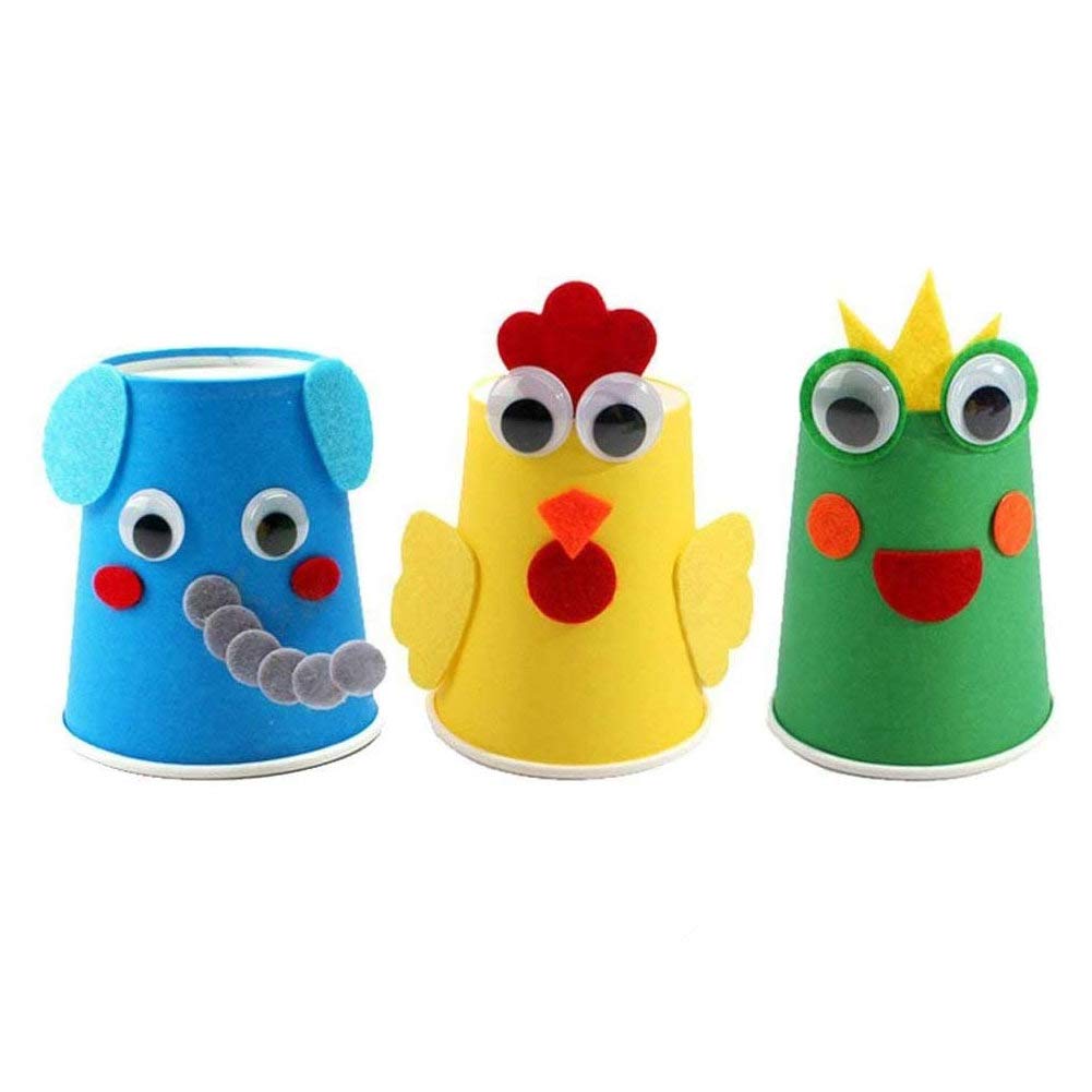25mm Black Wiggle Googly Eyes with Self-Adhesive(100 pcs)