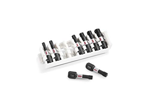 Bosch Professional 8-piece Impact Control Screwdriver Bit Set (Pick and Click, impact driver accessories)
