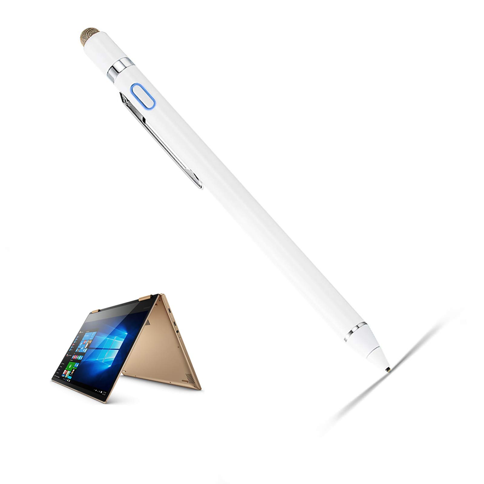 Stylus Pen for Lenovo Yoga Pencil, EVACH Digital Pencil with 1.5mm Ultra Fine Tip Stylus for Lenovo Yoga, White