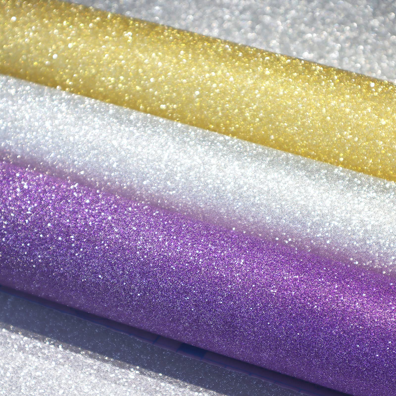 Kitico Glitter Silver Wallpaper Silver Contact Paper Silver Creative Covering Peel and Stick Wallpaper Removable Self Adhesive Paper DIY Vinyl Roll 17.7"x78.7"