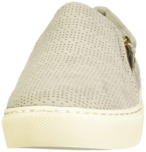 Dr. Scholl's Shoes Womens No Chill Platform Slip On Fashion Sneaker,Soft Grey Microfiber,10