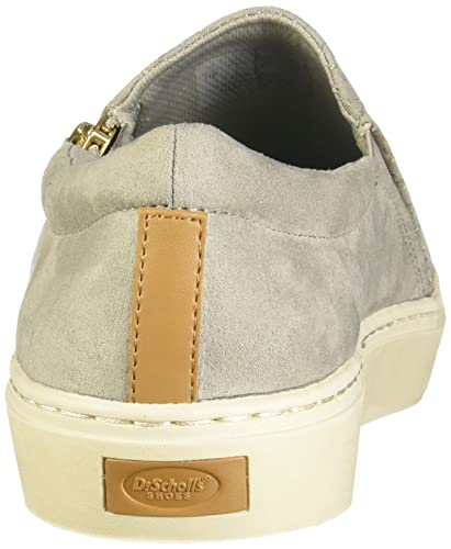 Dr. Scholl's Shoes Womens No Chill Platform Slip On Fashion Sneaker,Soft Grey Microfiber,10