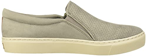 Dr. Scholl's Shoes Womens No Chill Platform Slip On Fashion Sneaker,Soft Grey Microfiber,10