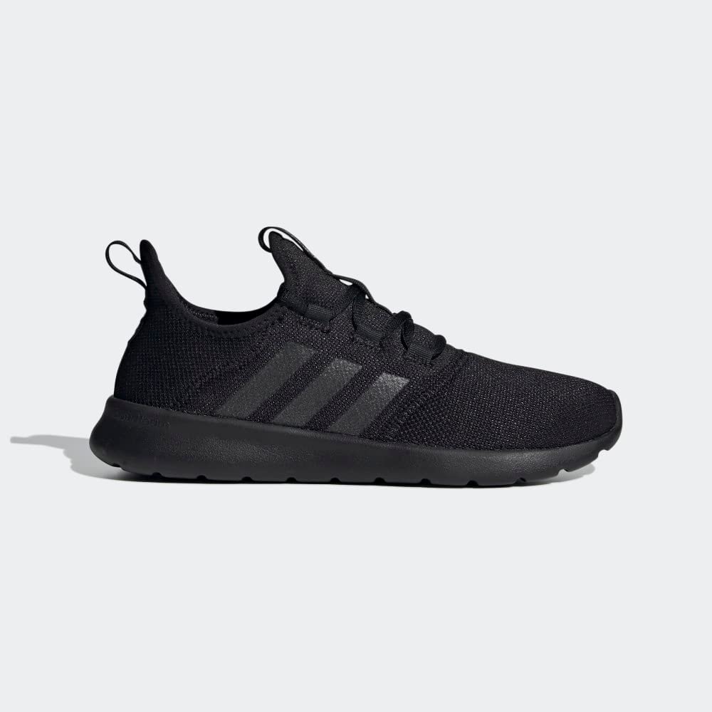 adidas Women's Cloudfoam Pure 2.0 Running Shoes, Core Black/Core Black/Grey Five, 8