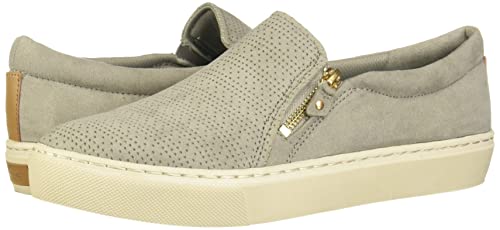 Dr. Scholl's Shoes Womens No Chill Platform Slip On Fashion Sneaker,Soft Grey Microfiber,10