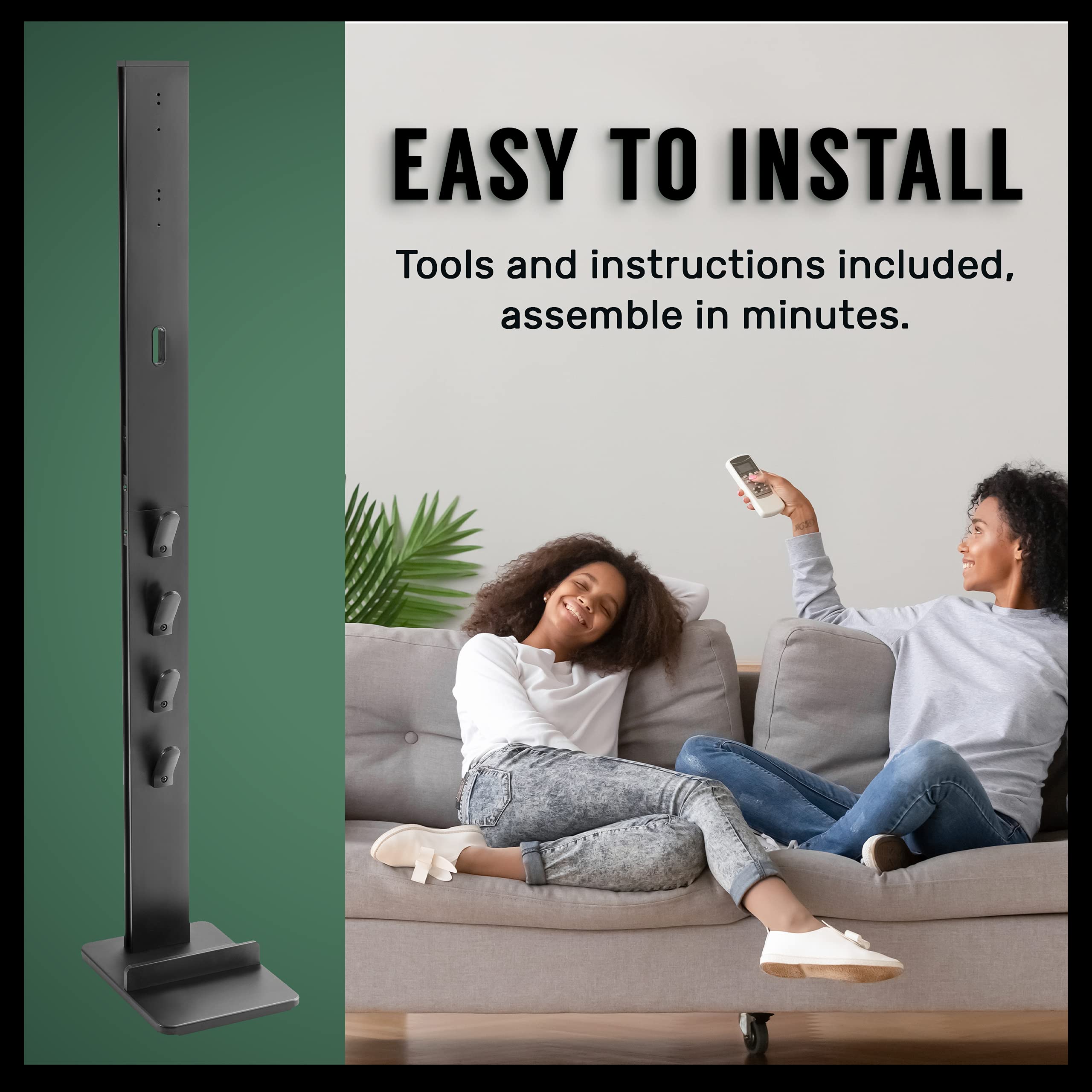 TechOrbits Docking Station Organizer - Vacuum Stand and Attachment Holder, Compatible with Cordless Dyson Vacuum Cleaner V12, V11, V10, V8 and V7 Models & Accessories